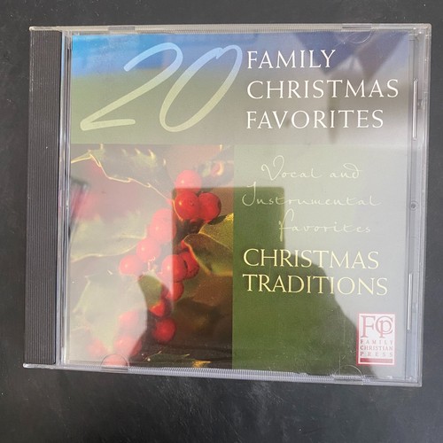 20 Family Christmas Favorites CD 2002 Christmas Traditions Holiday ...