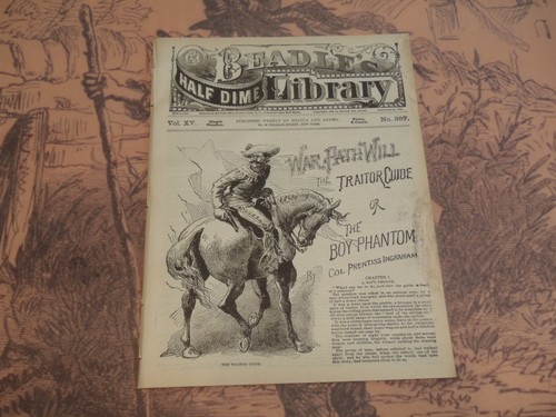 CAPTAIN CHAMPION DANITE MORMON STORY BEADLE'S HALF DIME LIBRARY #387 ...