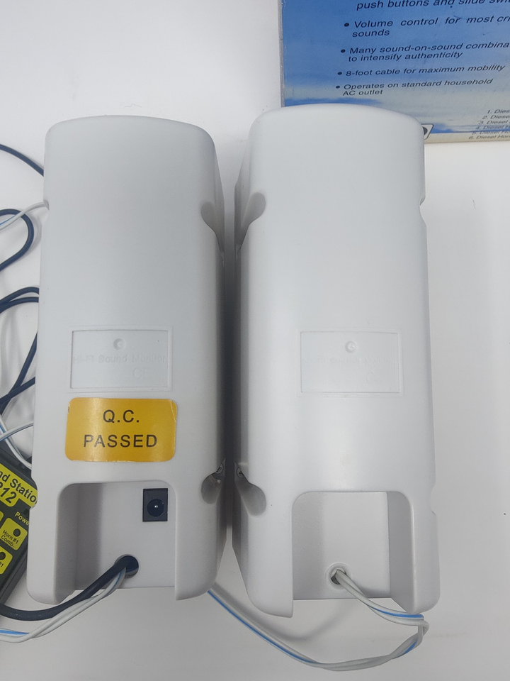 MRC Sound Station 312 Controller with 18 Realistic Digital Railroad ...