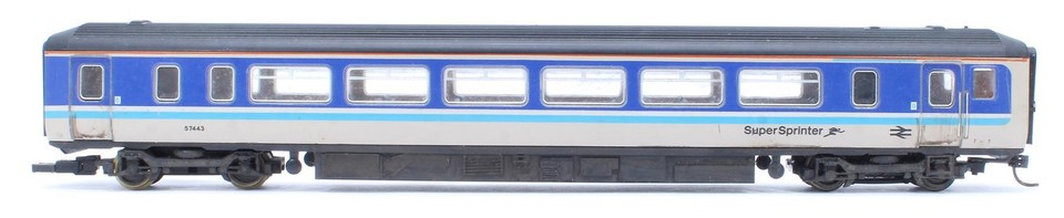 LIMA 'OO' GAUGE 3-CAR BR PROVINCIAL CLASS 156 DMU LOCOMOTIVE *WEATHERED ...