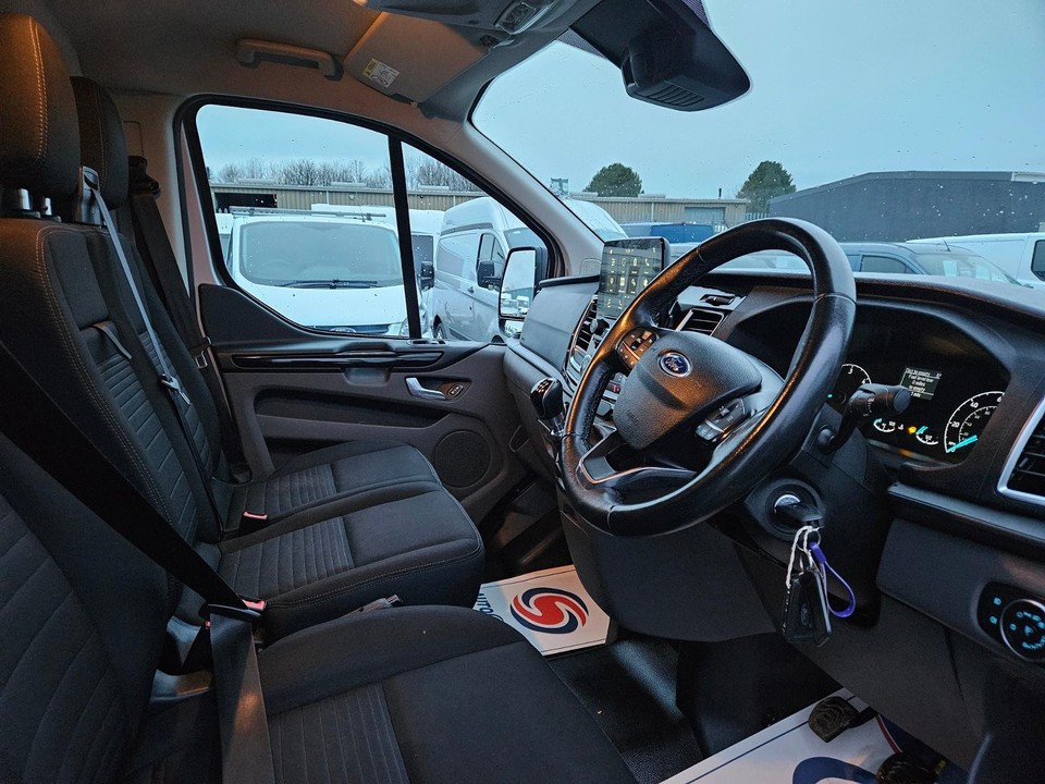 2019 ON 19 PLATE FORD TRANSIT CUSTOM 2.0 TDCI 300 LIMITED LWB ULEZ FREE ...