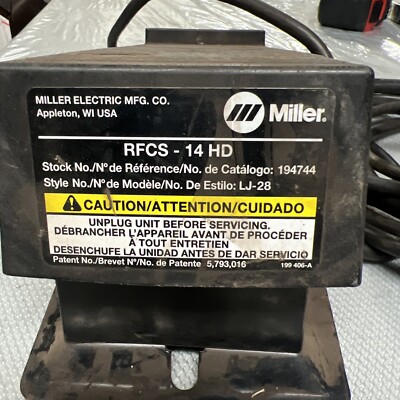 Miller RFCS-14 HD 14-Pin Welder Foot Pedal - 20 ft Cord (194744 ...