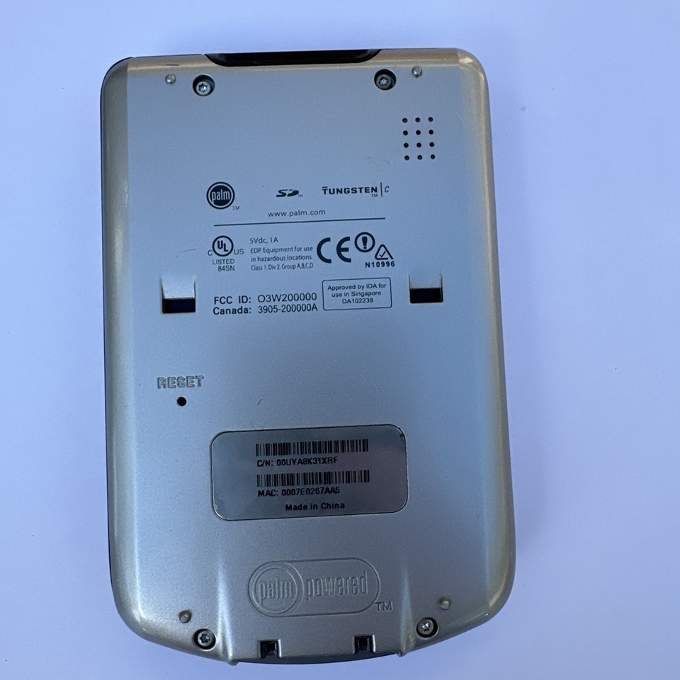 Palm Tungsten C Stylus Silver Handheld PDA Pilot Digital Organizer ...