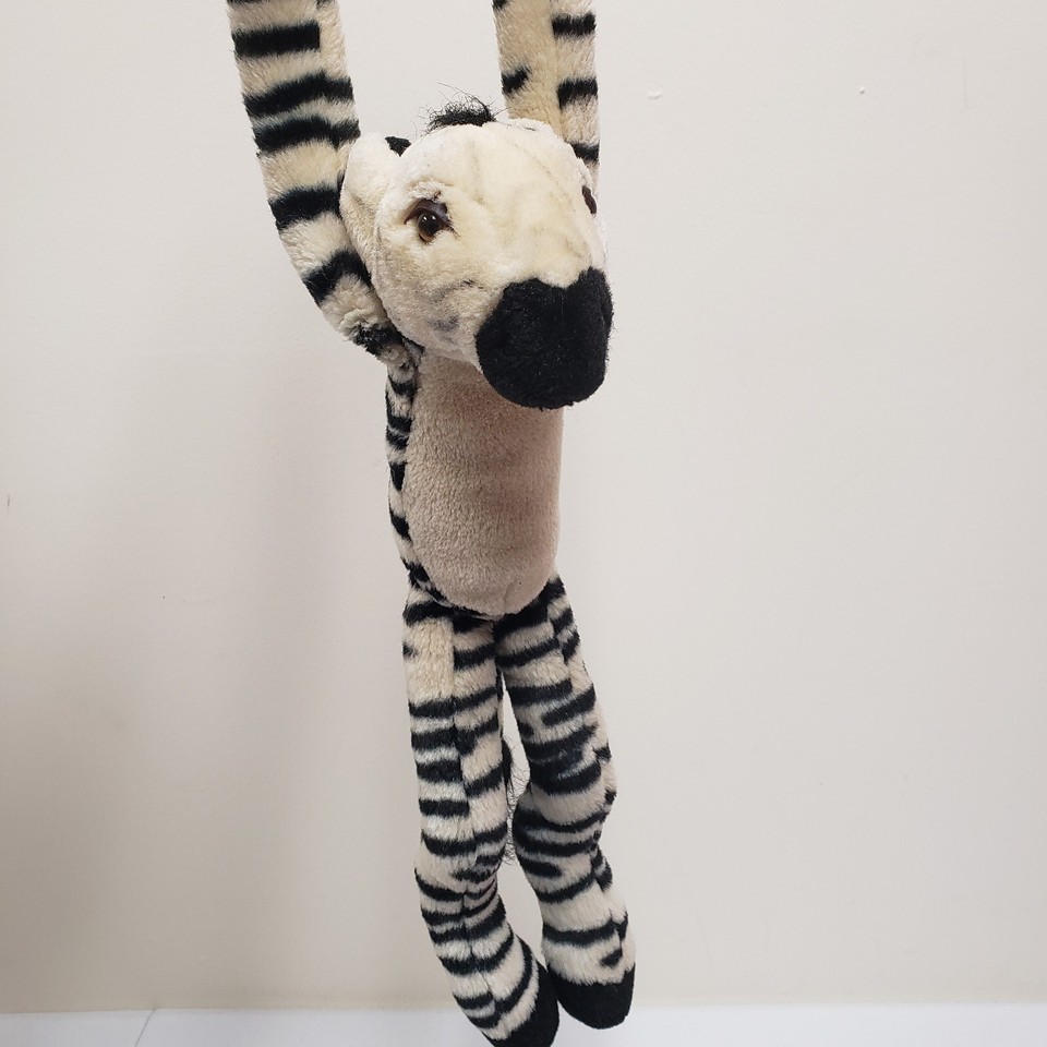 Wild Republic 17" Zebra Long Legs Arms Stuffed Animal Plush | eBay