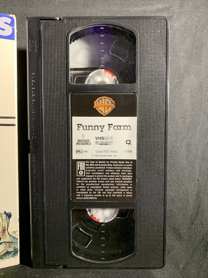Funny Farm (VHS, 1993) 85391180937| eBay
