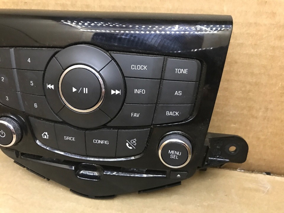 13 14 15 16 Chevy Cruze AM FM Radio CD Player Face Plate Control Panel ...