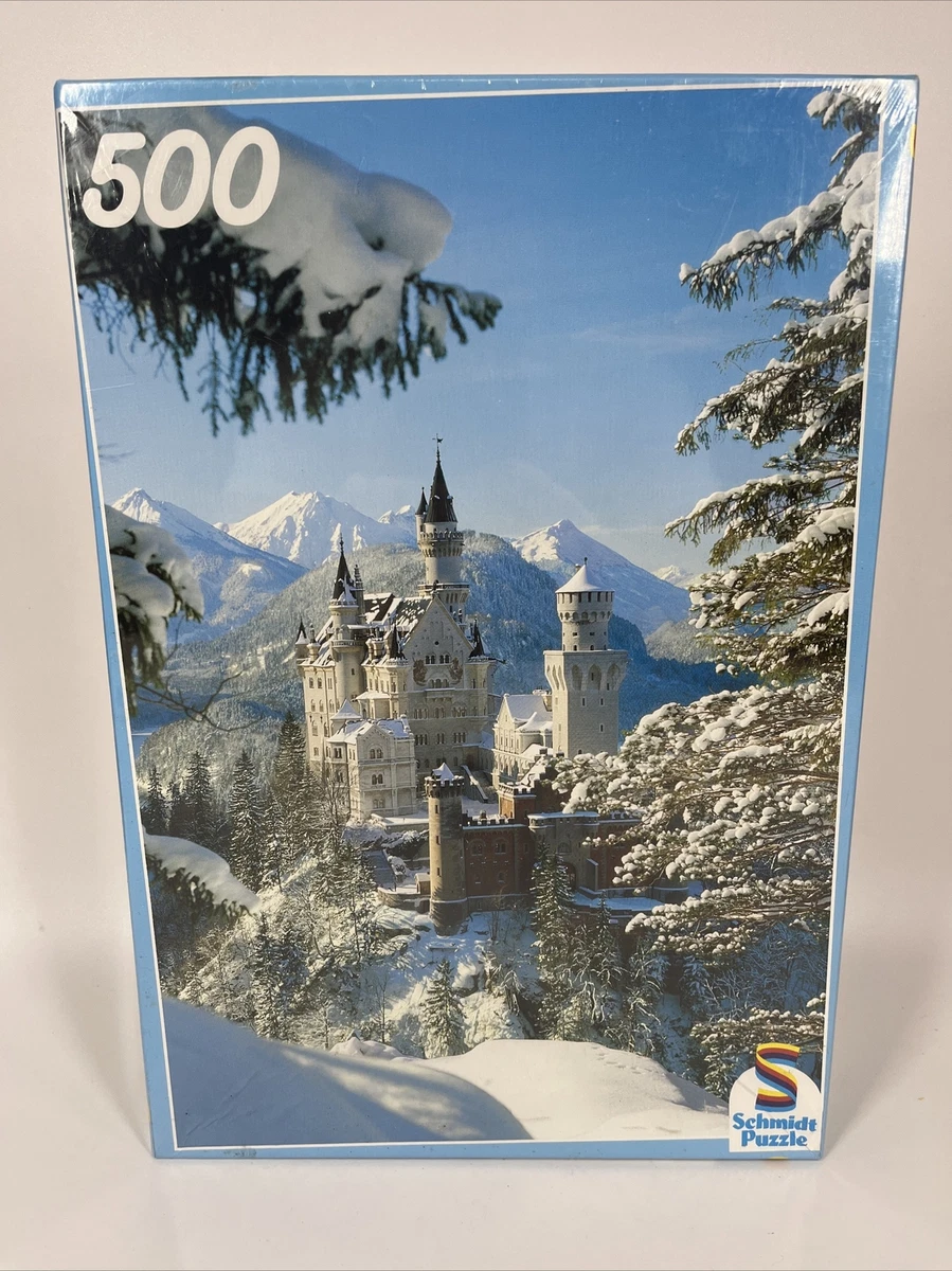 Winter At Neuschwanstein Castle Puzzle