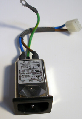 Delta 03GENG3E EMI Filter AC Power Entry Module, IEC 320-C14 3A Panel ...