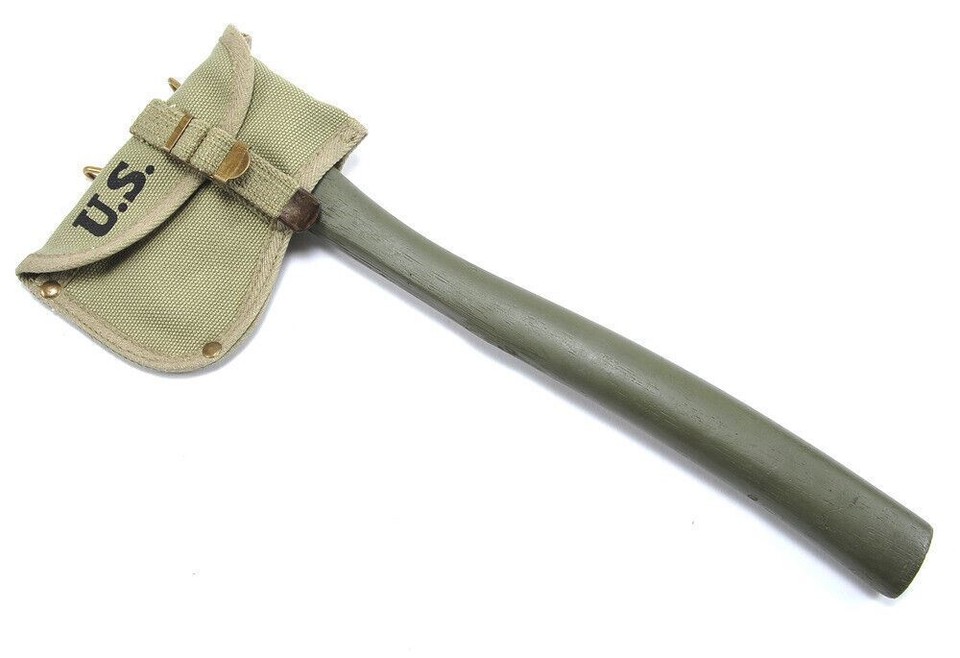 US WW2 Military Hatchet Ax cover Lt. OD marked "JT&L 1943" | eBay