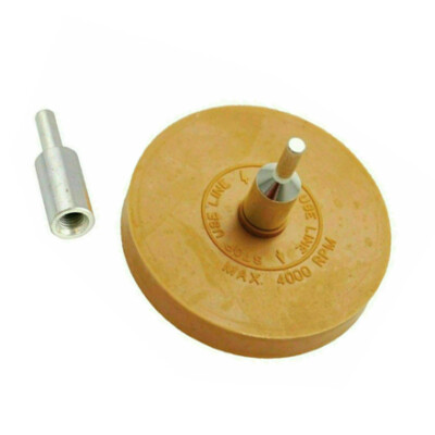 Caramel Wheel Strip-it Eraser Disk Decal Eraser Removal Tool Pinstripe ...