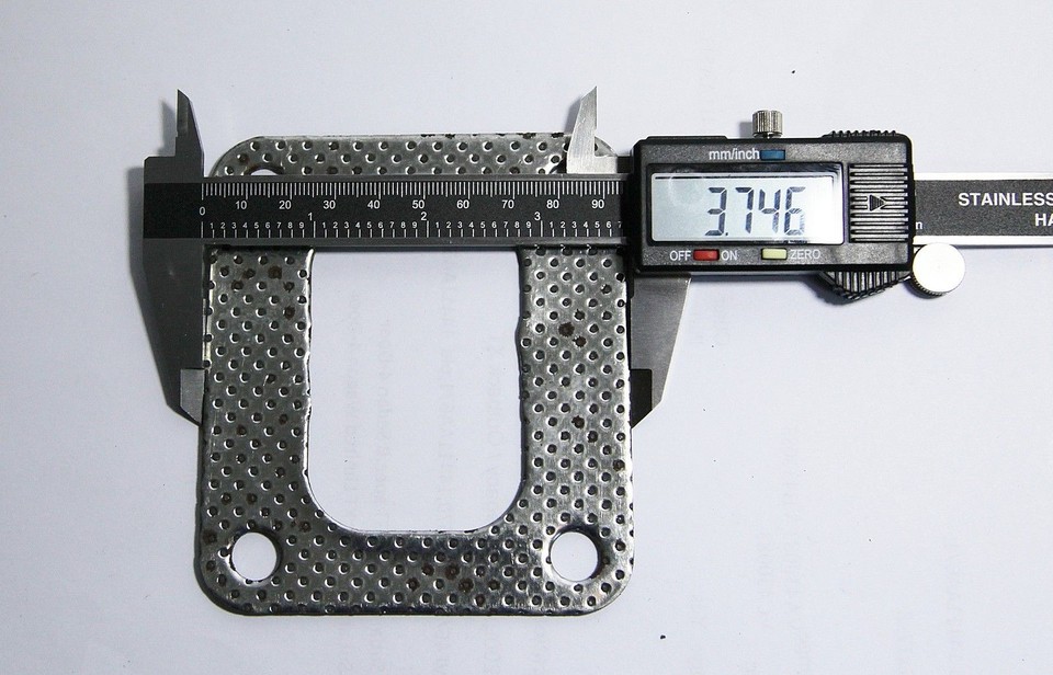 Twin Universal T4 Turbo Gasket & Manifold Gasket 4-Bolt GT40 GT45 T4 | eBay