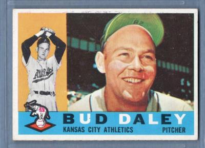 1960 Topps #8 Bud Daley EX-MT Set Break C | eBay