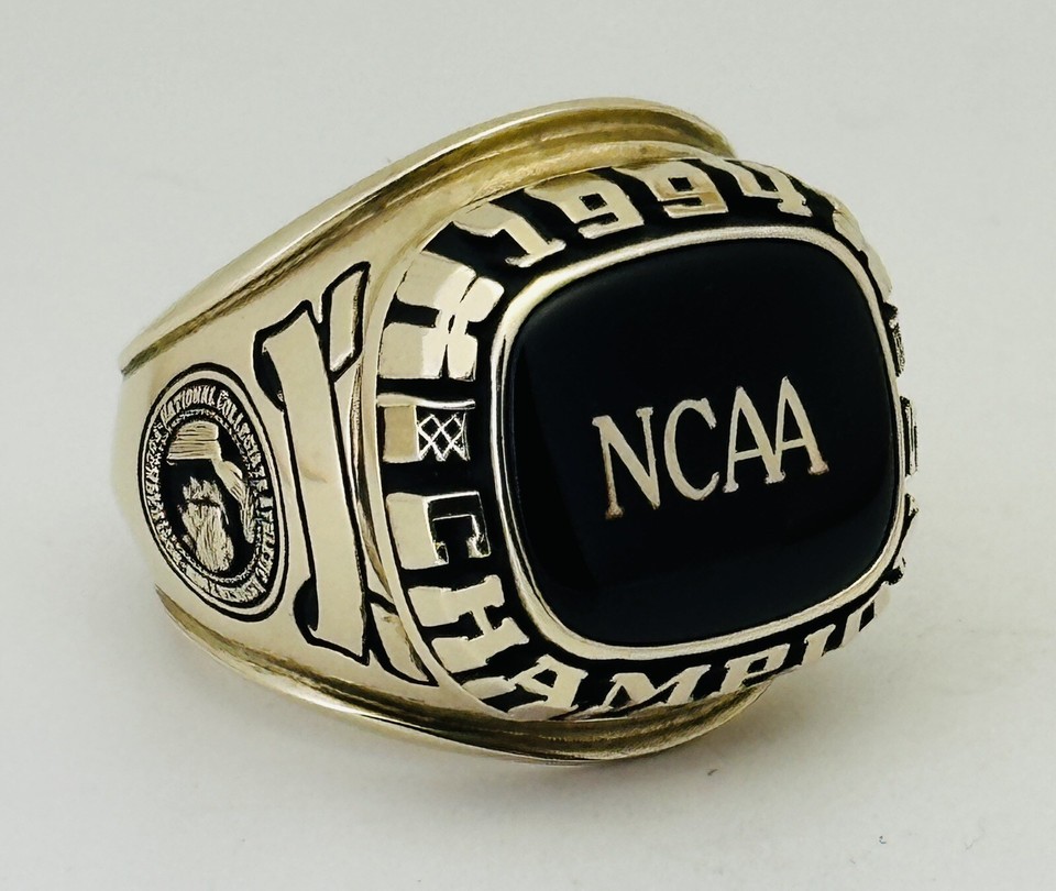 🏀 1994 Arkansas Razorbacks NCAA Champions 10K Gold Basketball ...