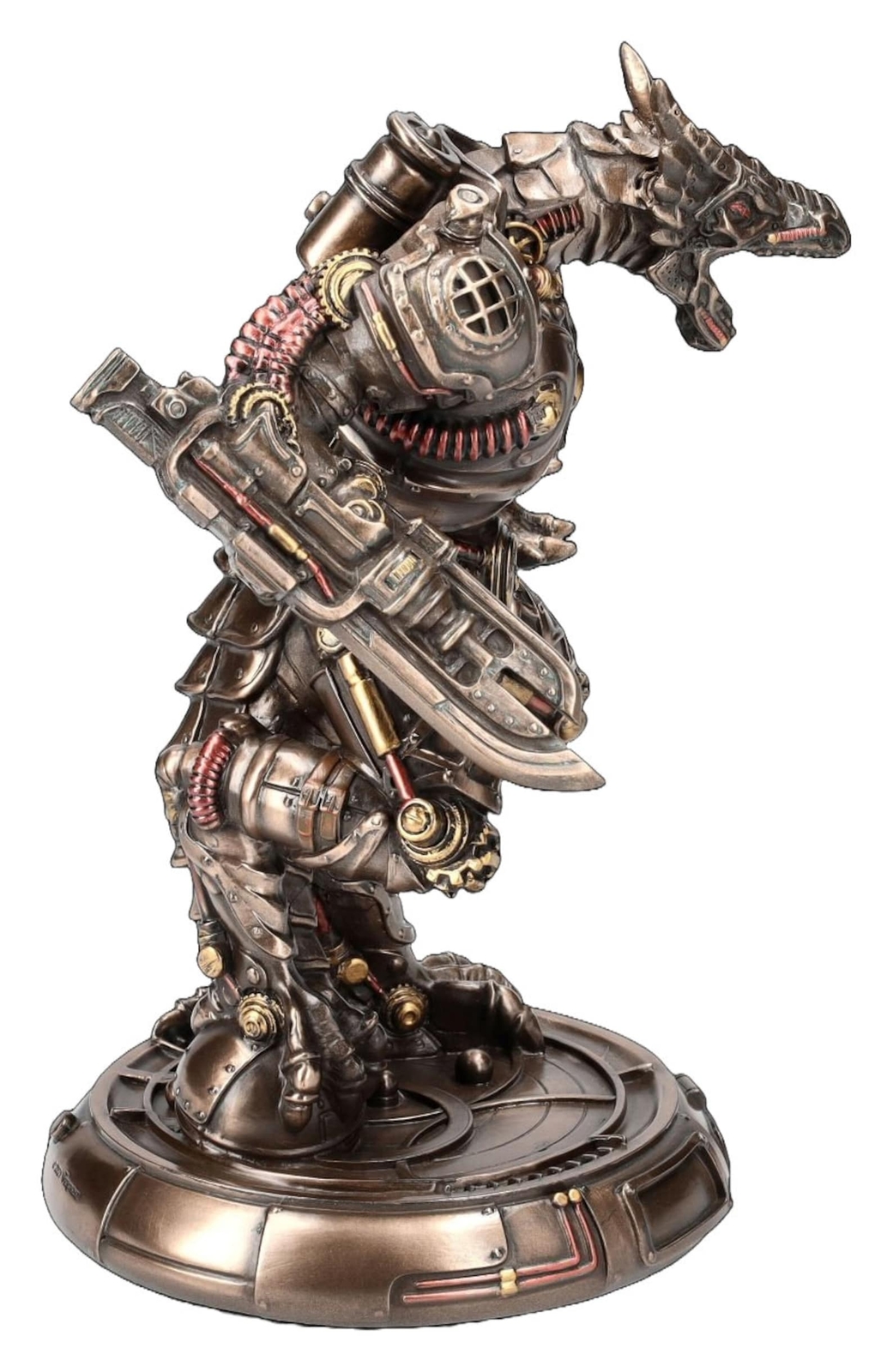 Steampunk Mechanical Golem Warforged Statue | eBay