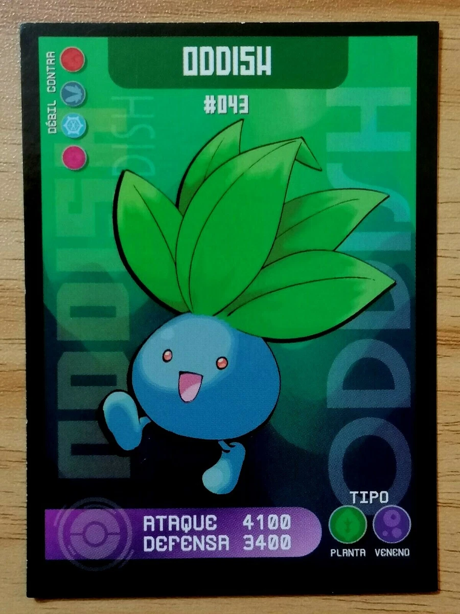 Oddish Pokemon Card