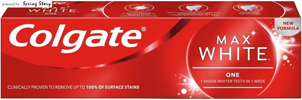 Colgate Toothpaste Whitening Max White One