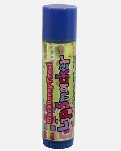 Vintage Bonne Bell Holiday Foil Lip Smacker Balm Blueberry Frost Bubble ...