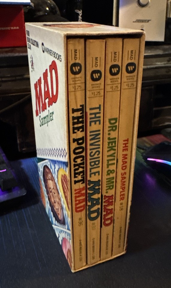 MAD Sampler Four Book Collection Warner Books Box Set 1975 | eBay