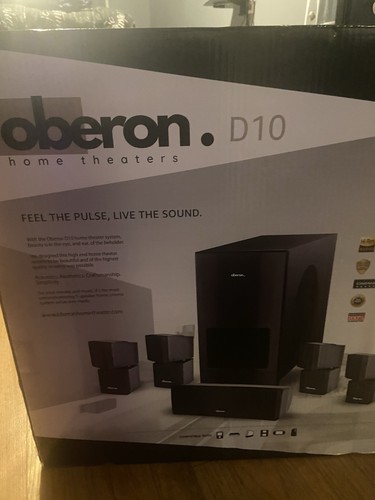 New In Box Oberon D10 Home Theater Speaker System! | eBay