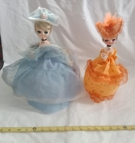lot of 2 Vintage Charming Doll By Brinns Southern Belle Painted Face ...