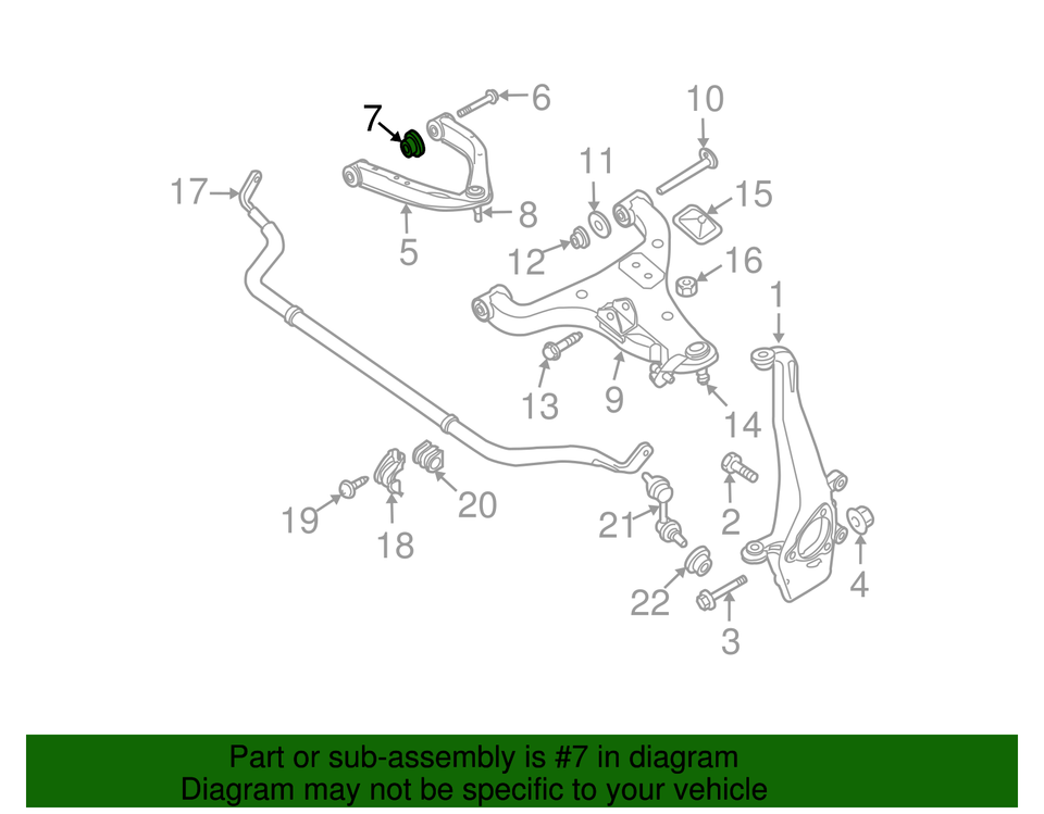 Genuine Infiniti Upper Control Arm Nut 08918-6441A | eBay
