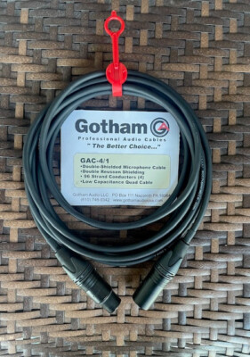 Gotham GAC-4/1 Microphone and Interconnect Cable Assembly 3 Meter | eBay