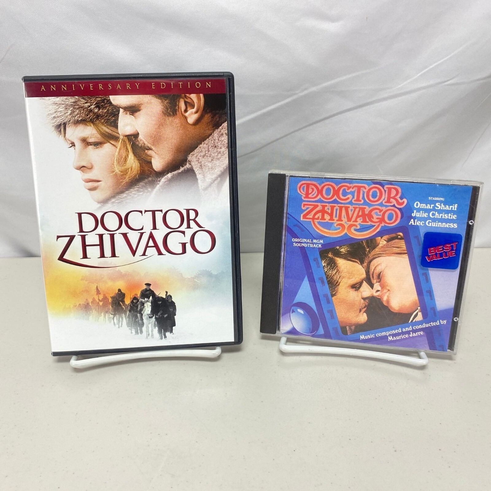 Doctor ZHivago (2010, DVD) Anniversary Edition and Original Soundtrack ...