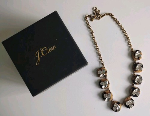 J. Crew Tortoise Shell Design Statement Necklace | eBay
