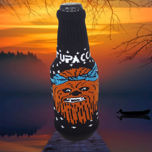 Tupacca Freaker USA Bottle Can Insulator Wookie Koozie Beverage Knit ...
