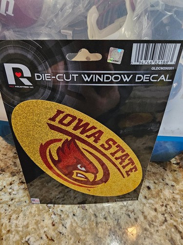 IOWA STATE CYCLONES Decal 5x5 Die Cut Bling | eBay