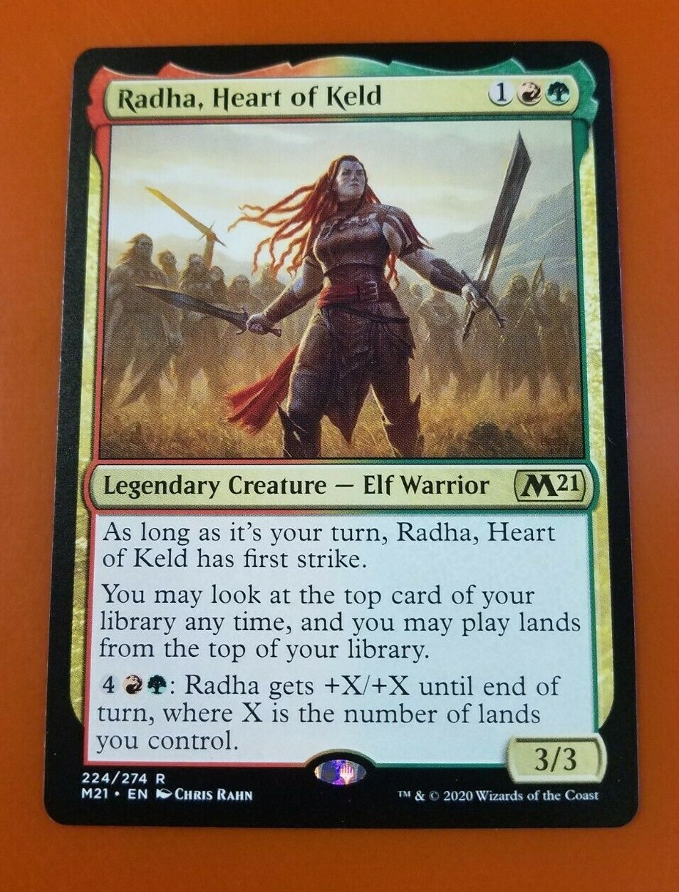1x Radha, Heart of Keld | M21 Core Set 2021 | MTG Magic Cards | eBay