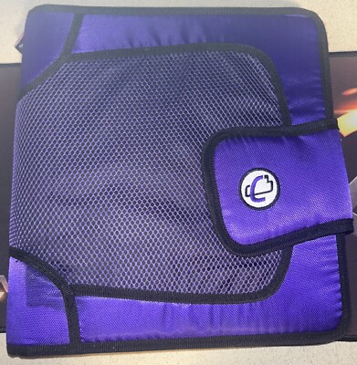 Case-it Open Tab 2-Inch Binder with Tab File, Purple | eBay