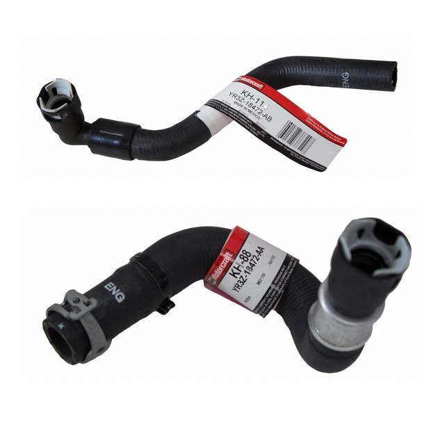 18472b 18472a Set-mikh114 Motorcraft Set of 2 Heater Hoses for Mustang ...