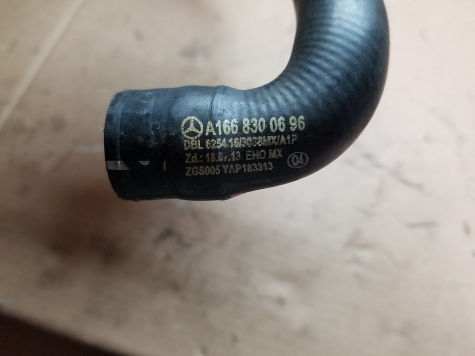 ⭐ 2013 - 2016 MERCEDES GL350 gl450 X166 HVAC HEATER HOSE COOLANT TUBE ...