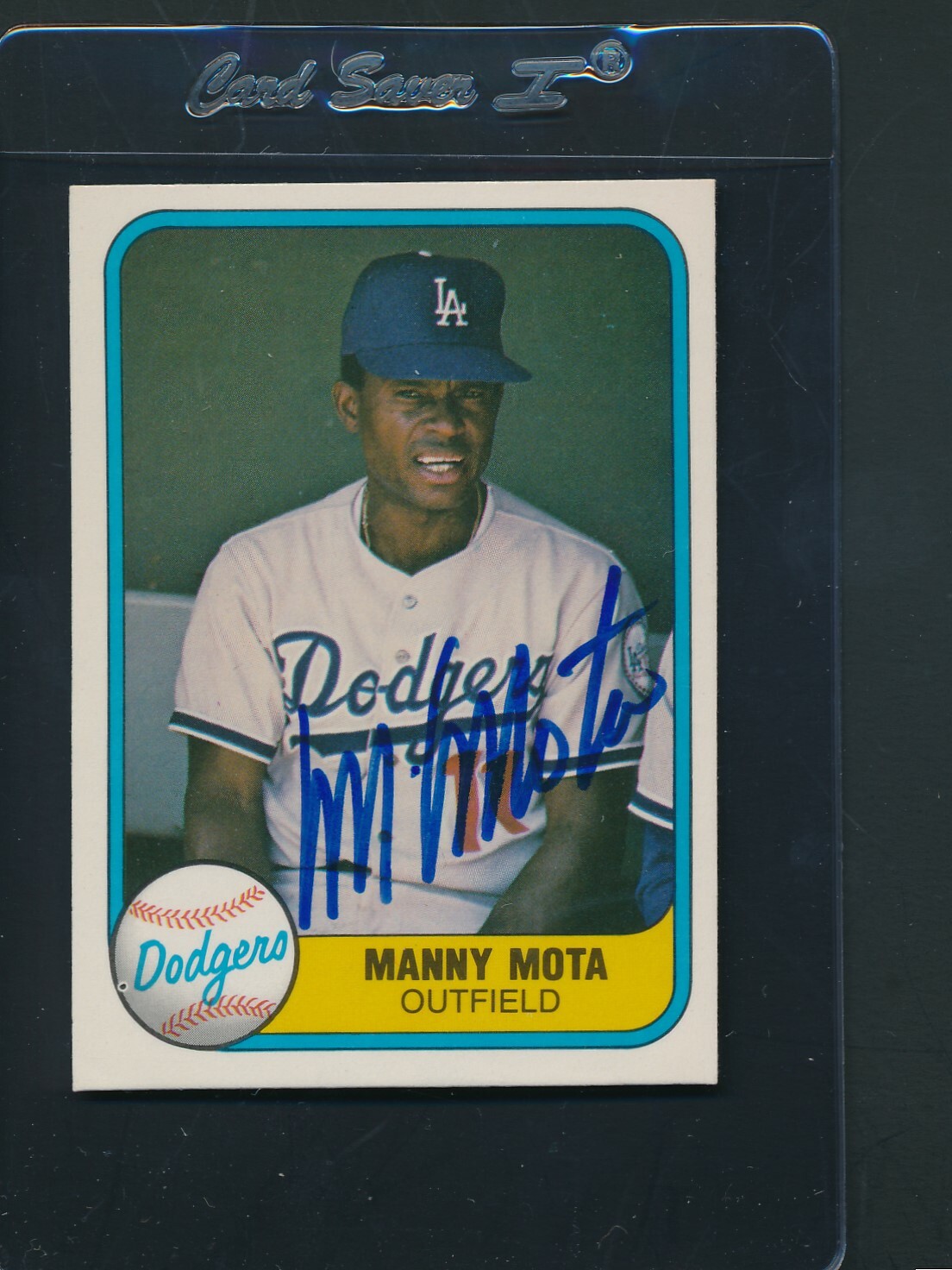 1981 Fleer #141 Manny Mota Dodgers Signed Auto *B4398 | eBay