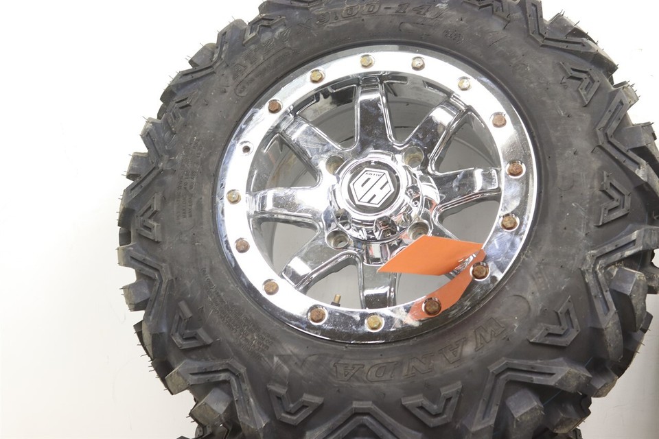 Can-Am Commander 1000 STI Rims Front Rear 14x7 4x137 Wheels 27x9-14 ...