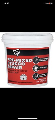 DAP 32 Oz. Pre-Mixed Stucco Patch 64811 DAP 64811 32 Oz. 070798608115 Off White | eBay