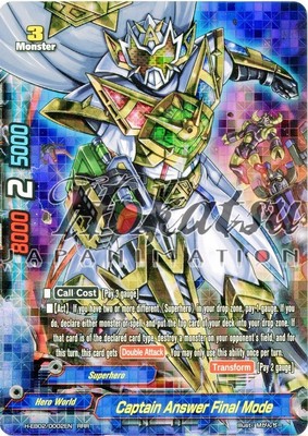 BFE H-EB02/0002EN Captain Answer Final Mode H-EB02/0002EN Buddyfight | eBay