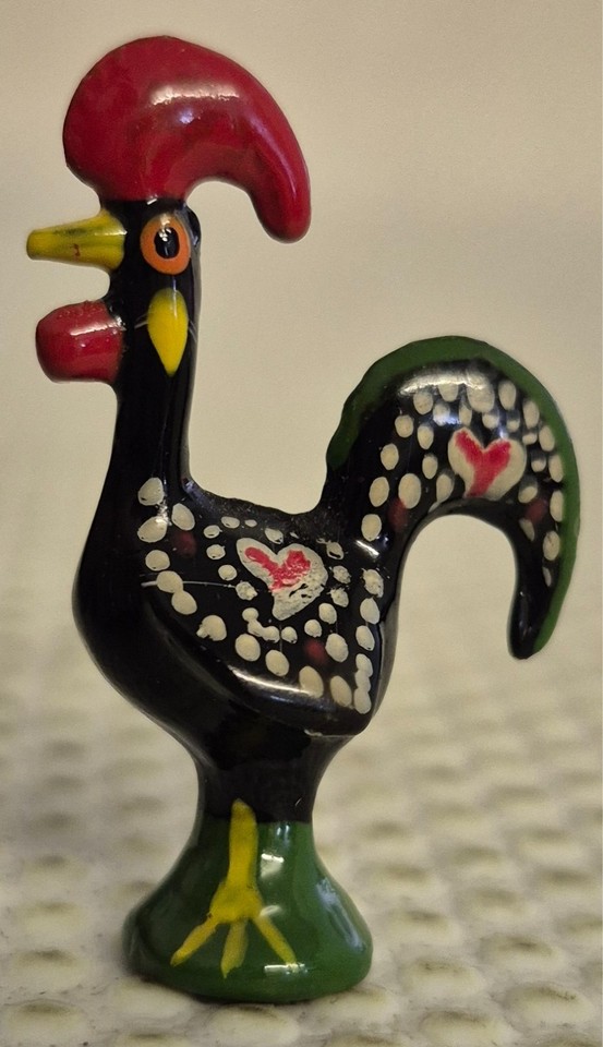 Vintage Traditional Portuguese Multicoloured Good Luck Rooster Galo De ...