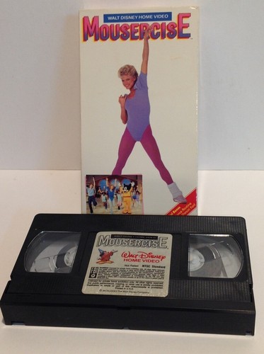 Walt Disney Mousercise VHS Video Tape - Tested | eBay