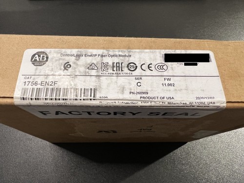 Factory Remanufactured - 1756-EN2F SER C ControlLogix ENET/IP Fiber ...