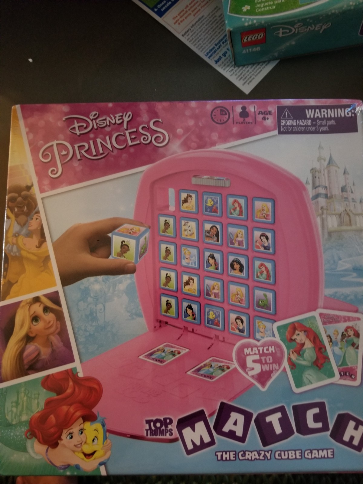 Disney Princess Top Trumps Match - The Crazy Cube Game | eBay