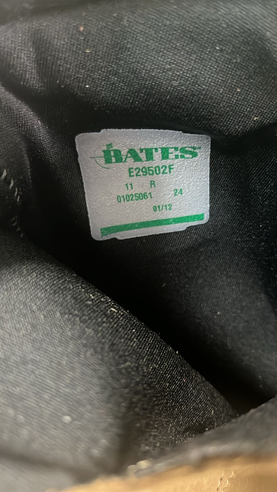 Bates E29502F USMC Rugged All Terrain RAT Hot Weather Combat Boot 11R ...