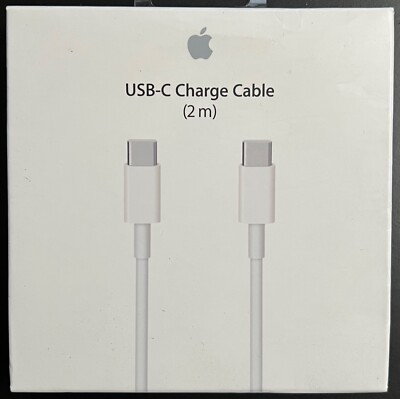 NEW Apple USB-C 2m Charging Cable MJWT2AM/A | eBay