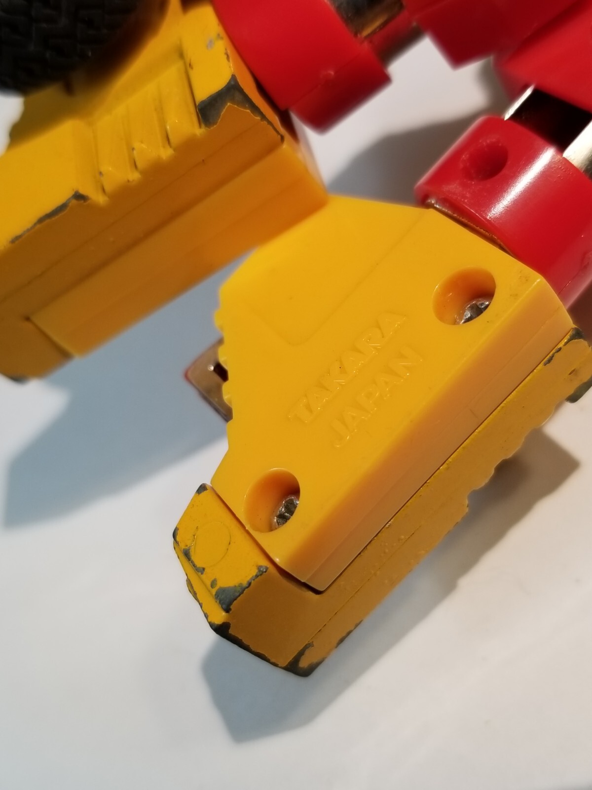 Takara Vintage Transformers G1 Diaclone Yellow Helix 4WD Trailbreaker ...