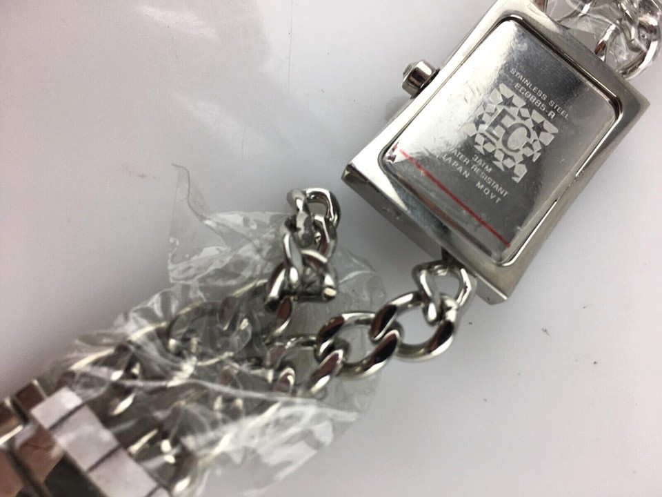 Watch Enrico Coveri Rhinestone Quartz Shape rettangolare 28 MM Strap ...