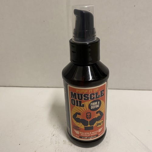 Pump It Up Muscle Oil Define & Warm Up Muscle Preworkout With Caffeine ...