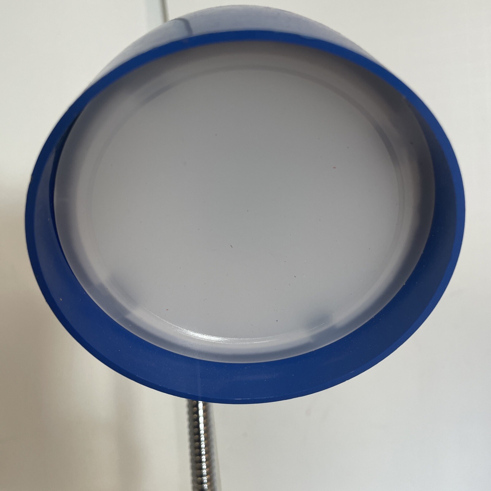 Intertek LED Desk Lamp Stationary/Flexible, Light Blue, Model: 1001ALC ...