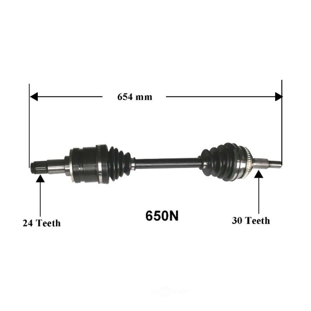 CV Axle Assembly-PDL Autopart Intl 1700-197654 for sale online | eBay