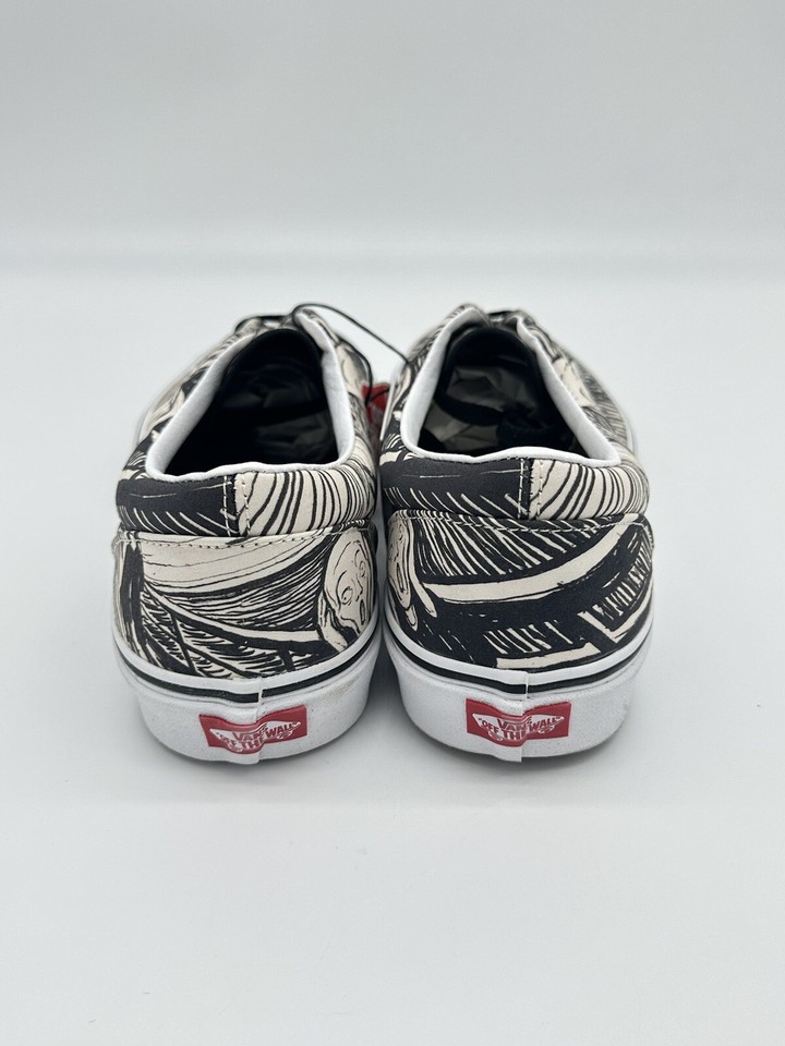 Vans Era x Moma Edvard Munch Scream Men's Size 4.5 Skate Shoes Black ...